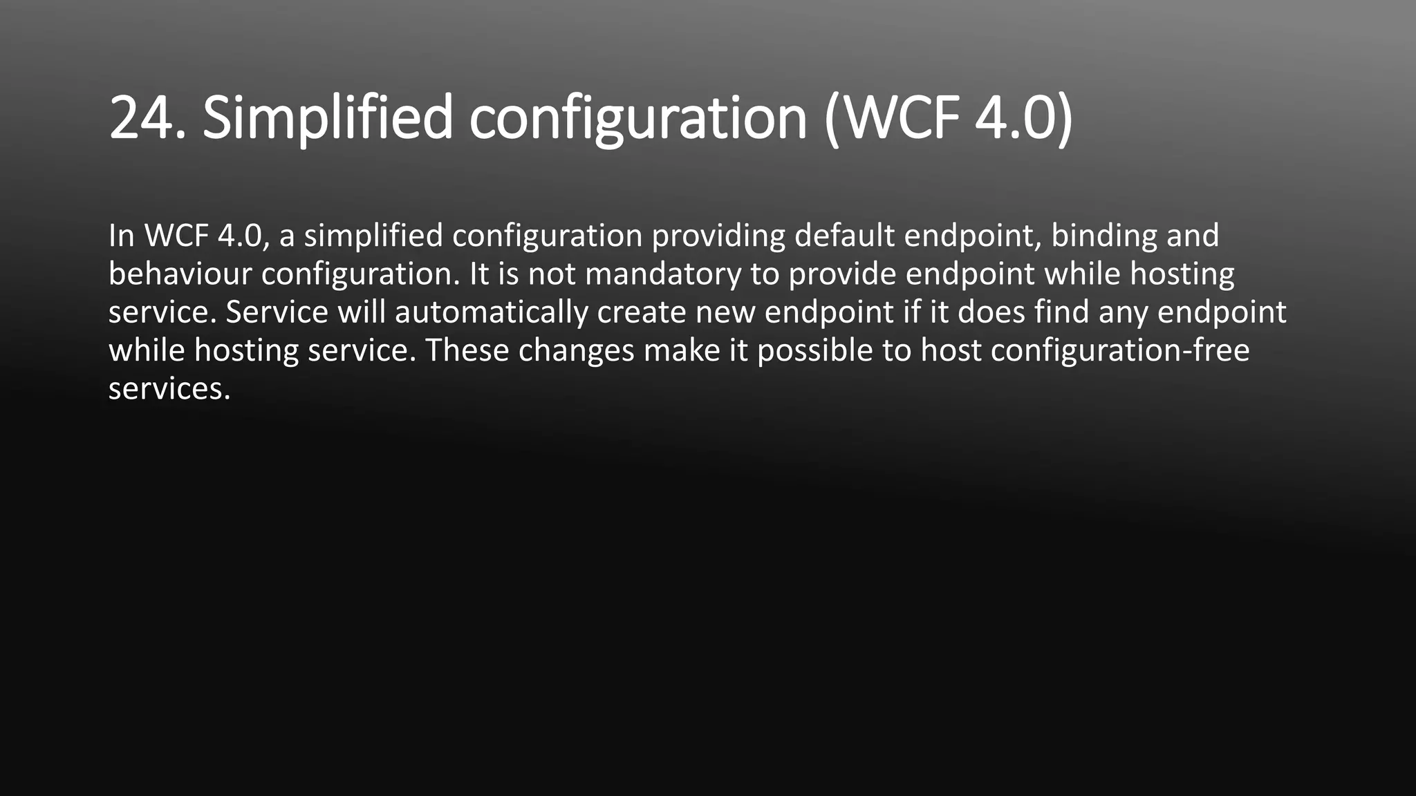 Complete Architecture and Development Guide To Windows Communication Foundation (WCF) | PPTX