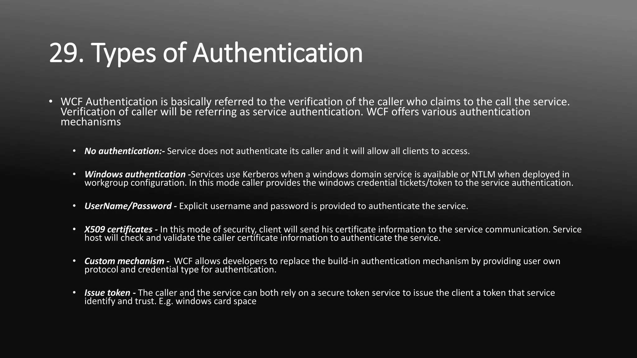 Complete Architecture and Development Guide To Windows Communication Foundation (WCF) | PPTX