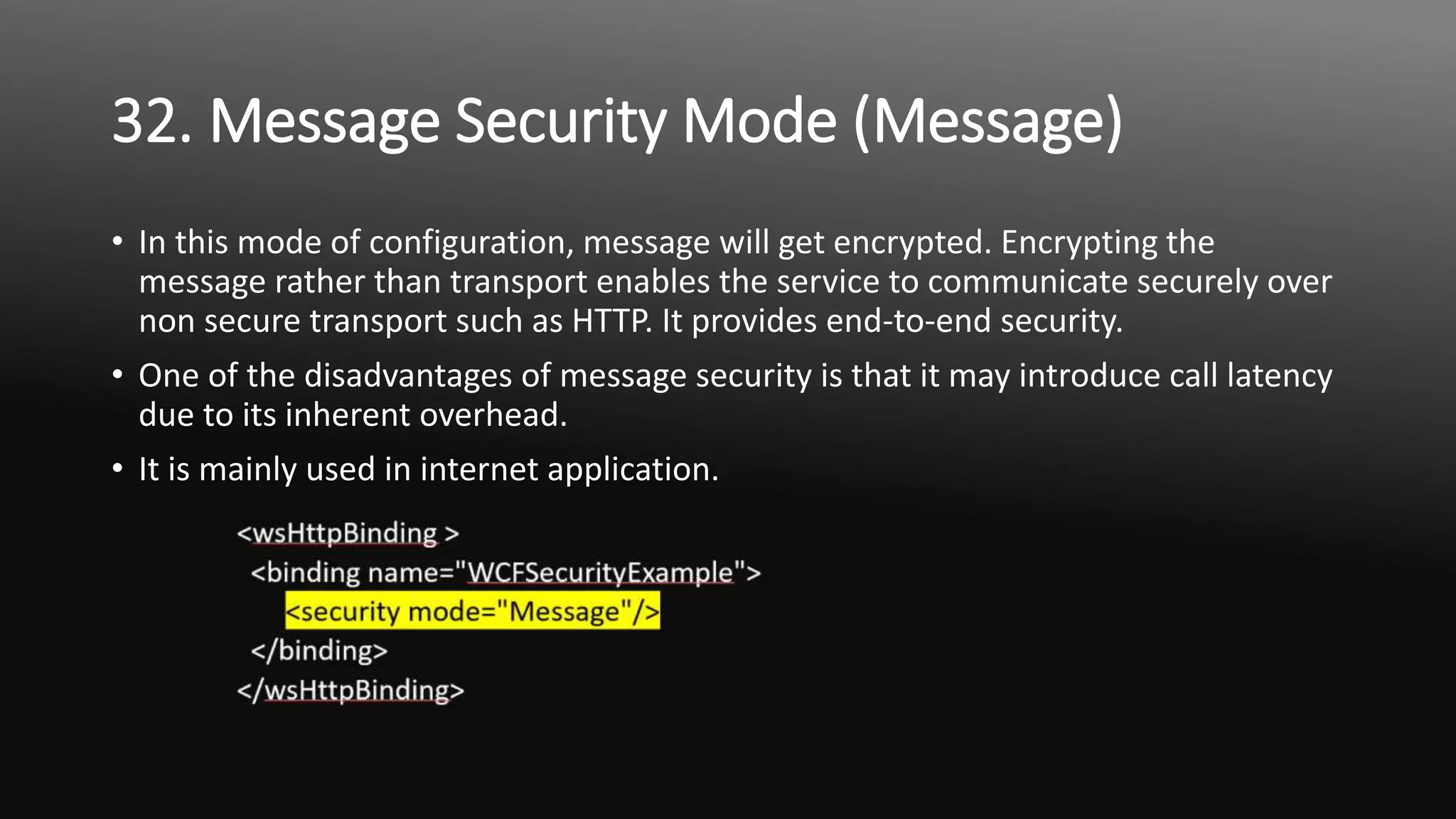 Complete Architecture and Development Guide To Windows Communication Foundation (WCF) | PPTX