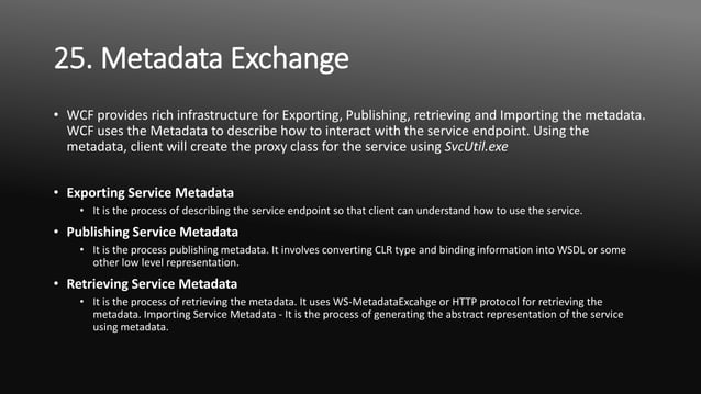 Complete Architecture and Development Guide To Windows Communication Foundation (WCF) | PPTX