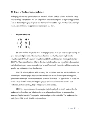 FOOD PACKAGING | PDF