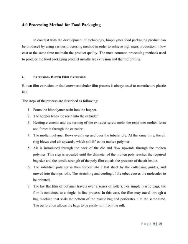 FOOD PACKAGING | PDF