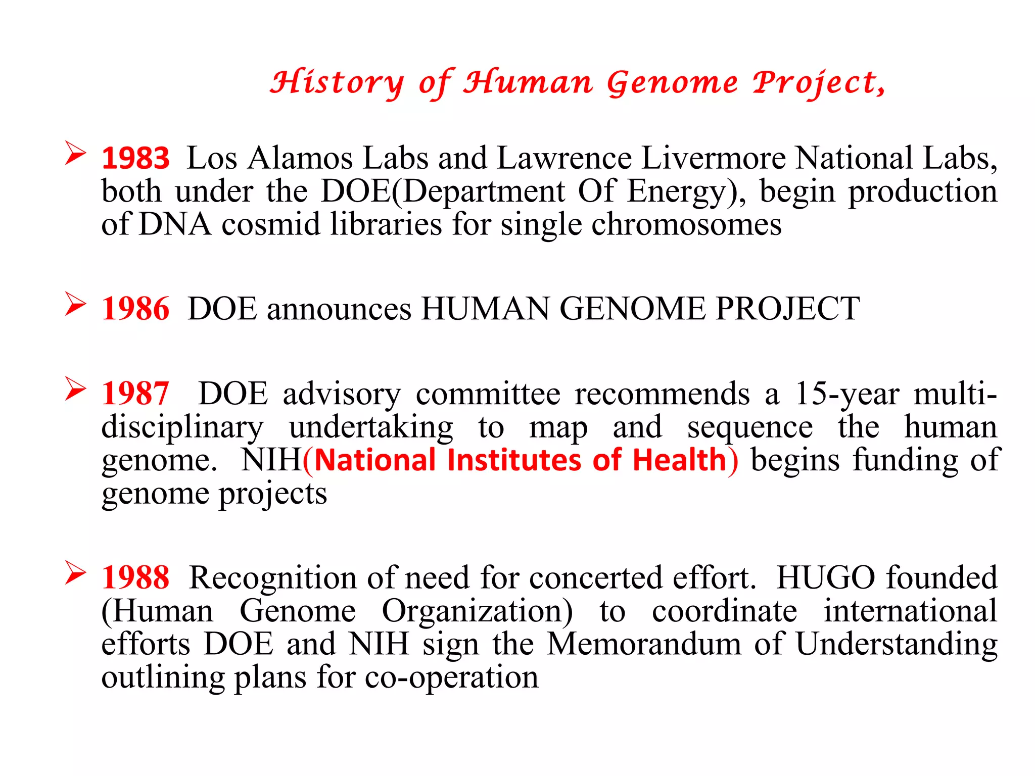 Complete assignment on human Genome Project | PPT | Genetics | Science
