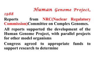 Complete assignment on human Genome Project | PPT