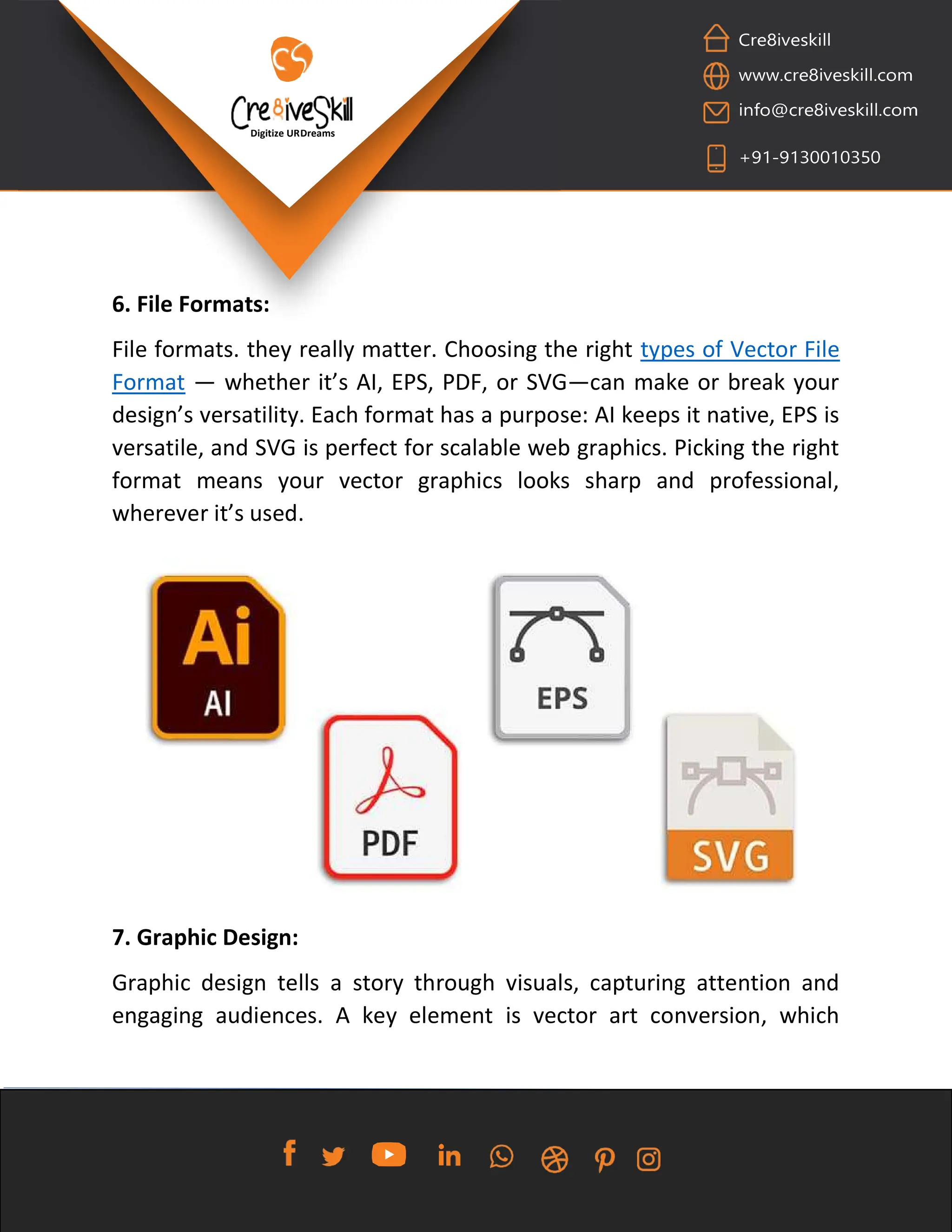 A-to-Z Guide to Design Vectorization Terminology | Cre8iveSkill | PDF