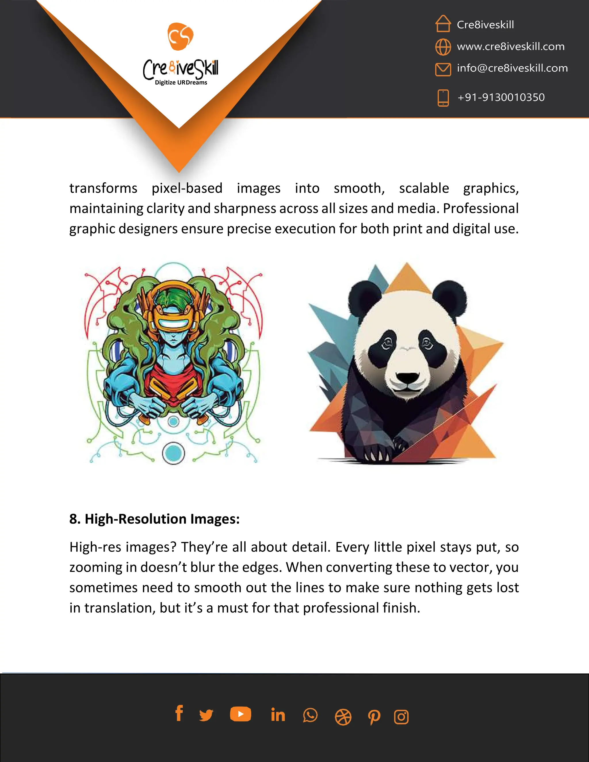 A-to-Z Guide to Design Vectorization Terminology | Cre8iveSkill | PDF