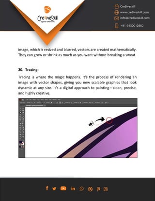 A-to-Z Guide to Design Vectorization Terminology | Cre8iveSkill | PDF