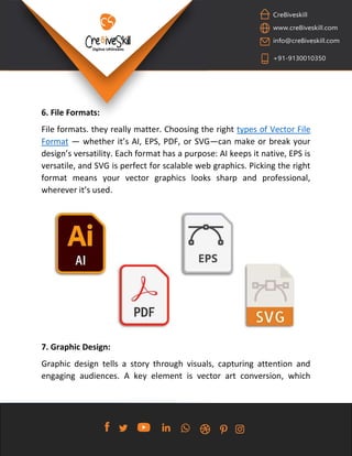 A-to-Z Guide to Design Vectorization Terminology | Cre8iveSkill | PDF