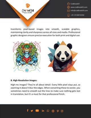 A-to-Z Guide to Design Vectorization Terminology | Cre8iveSkill | PDF