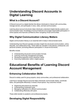 Complete Beginner's Guide to Secure Discord Accounts (2026).docx