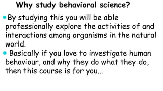Complete Behavioral Science course for health science students.pptx