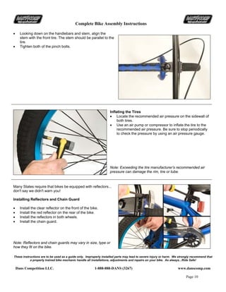 Complete bicyle assembly | PDF