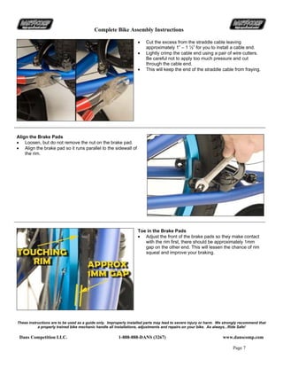 Complete bike assembly | PDF