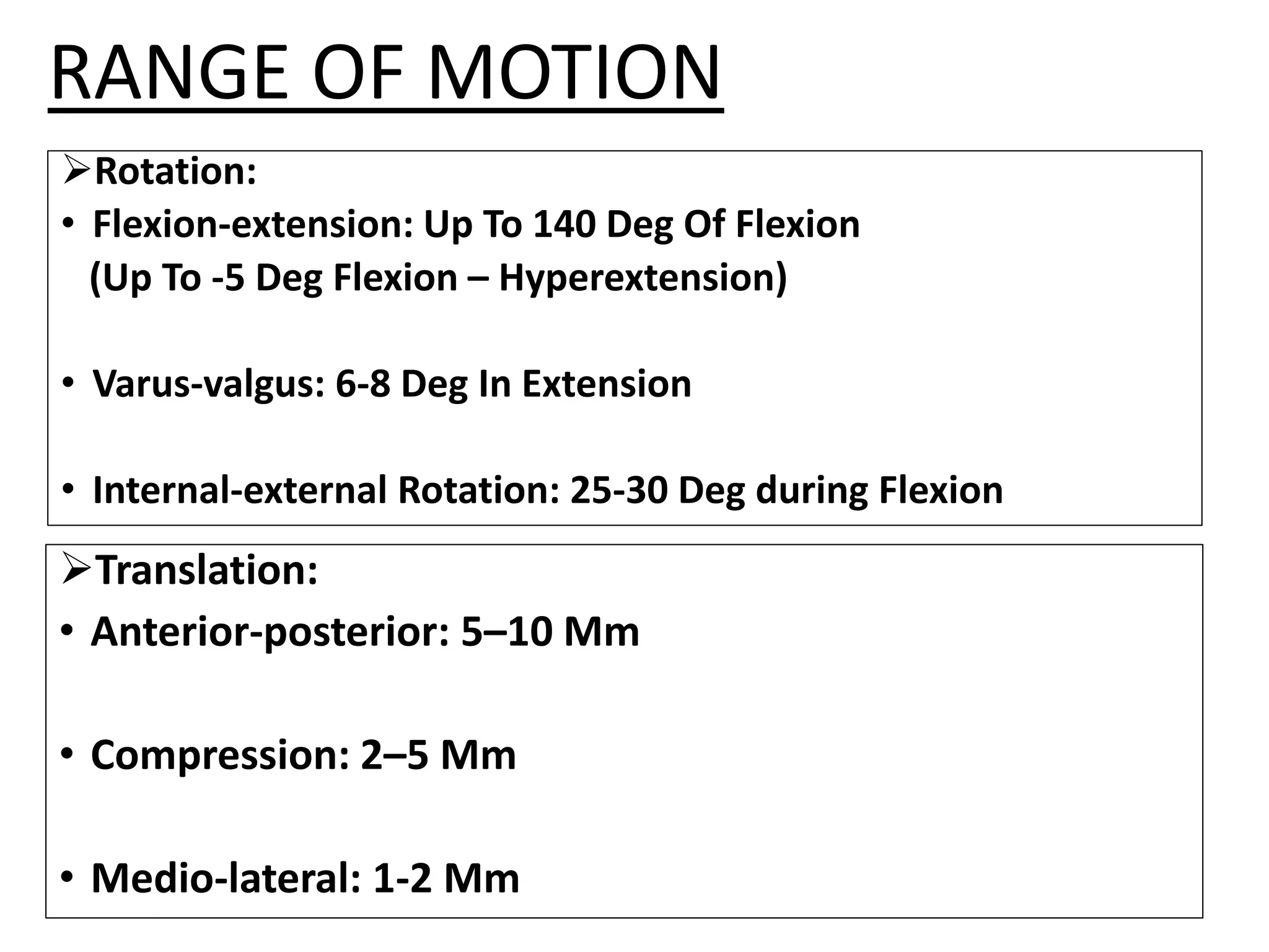 biomechanic of knee joint | PPTX