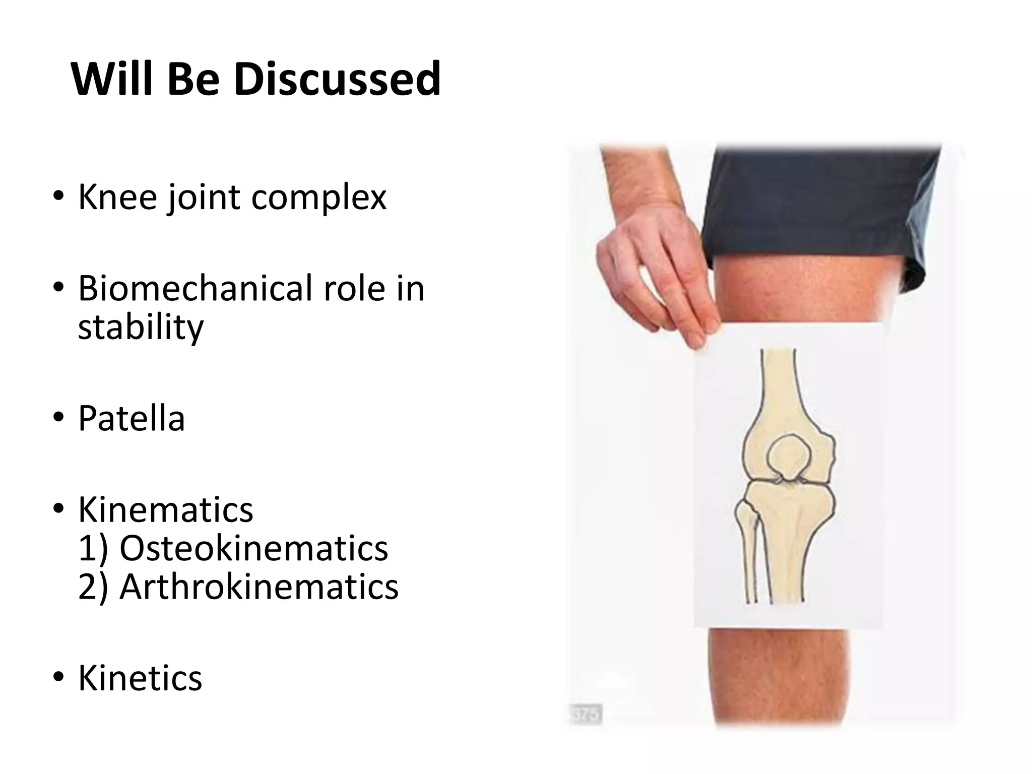 biomechanic of knee joint | PPTX