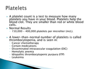Complete blood count | PPTX