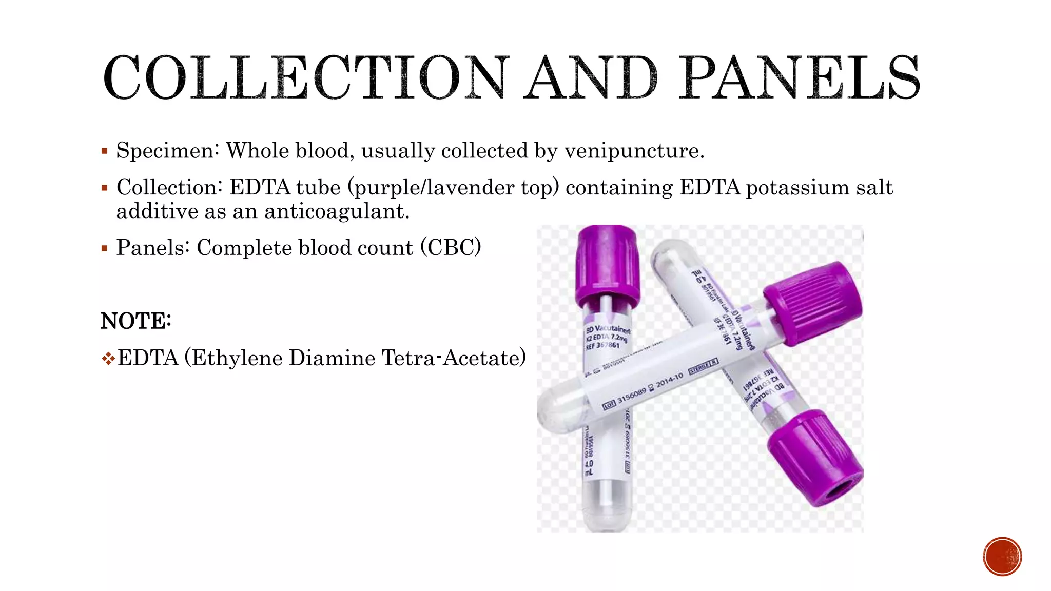 Complete blood count | PPTX