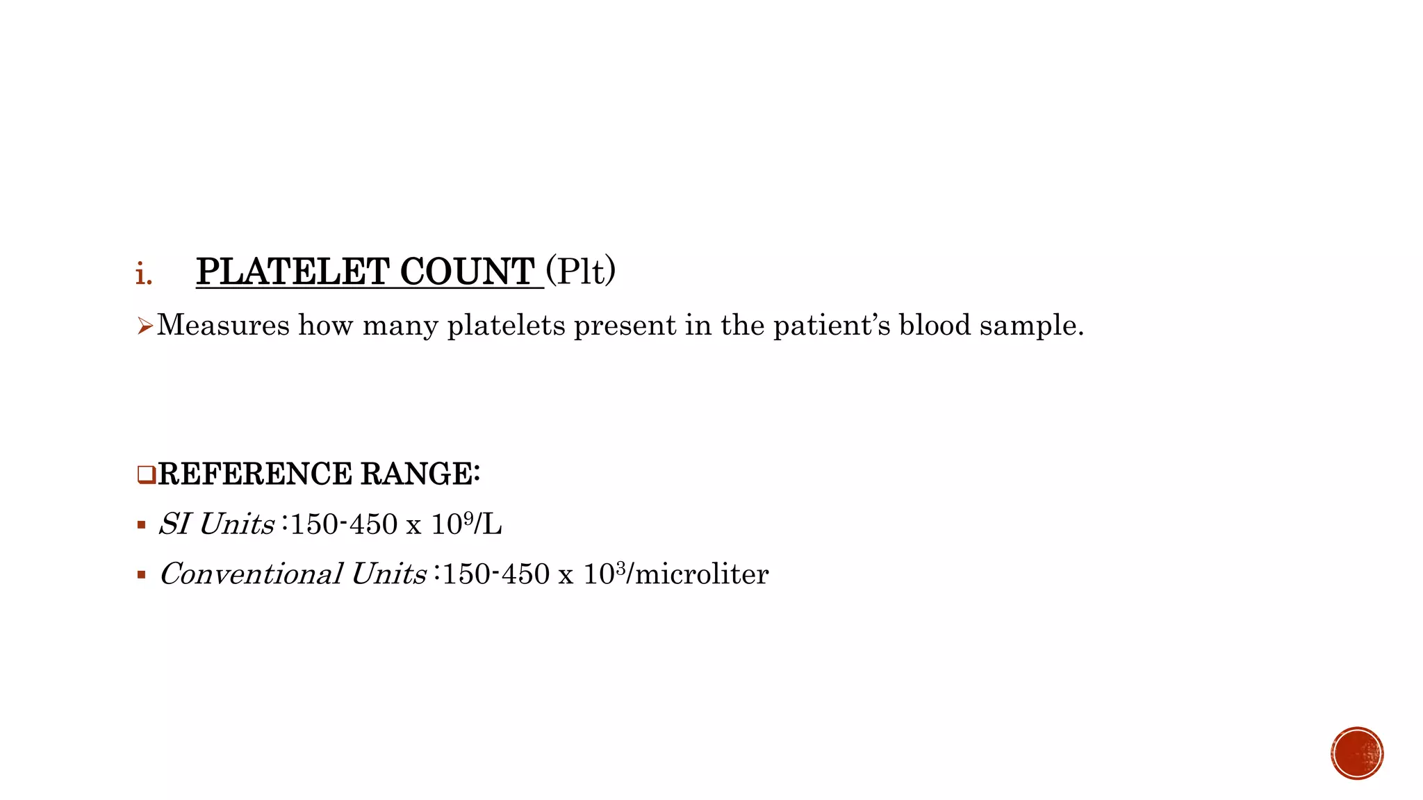 Complete blood count | PPTX