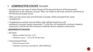 Complete blood count | PPTX