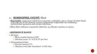 Complete blood count | PPTX