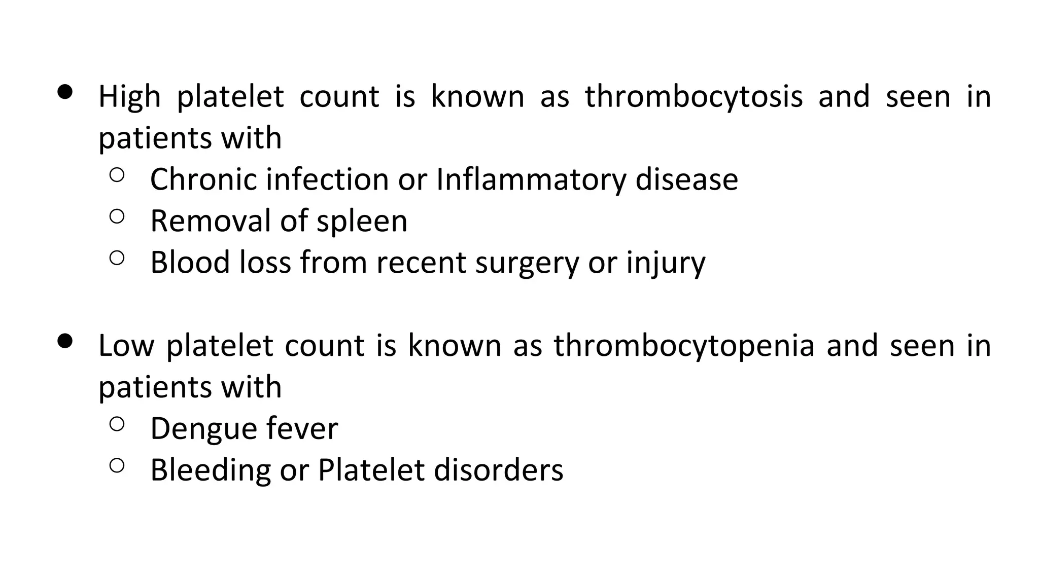Complete blood count test | ODP