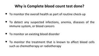 Complete blood count test | ODP