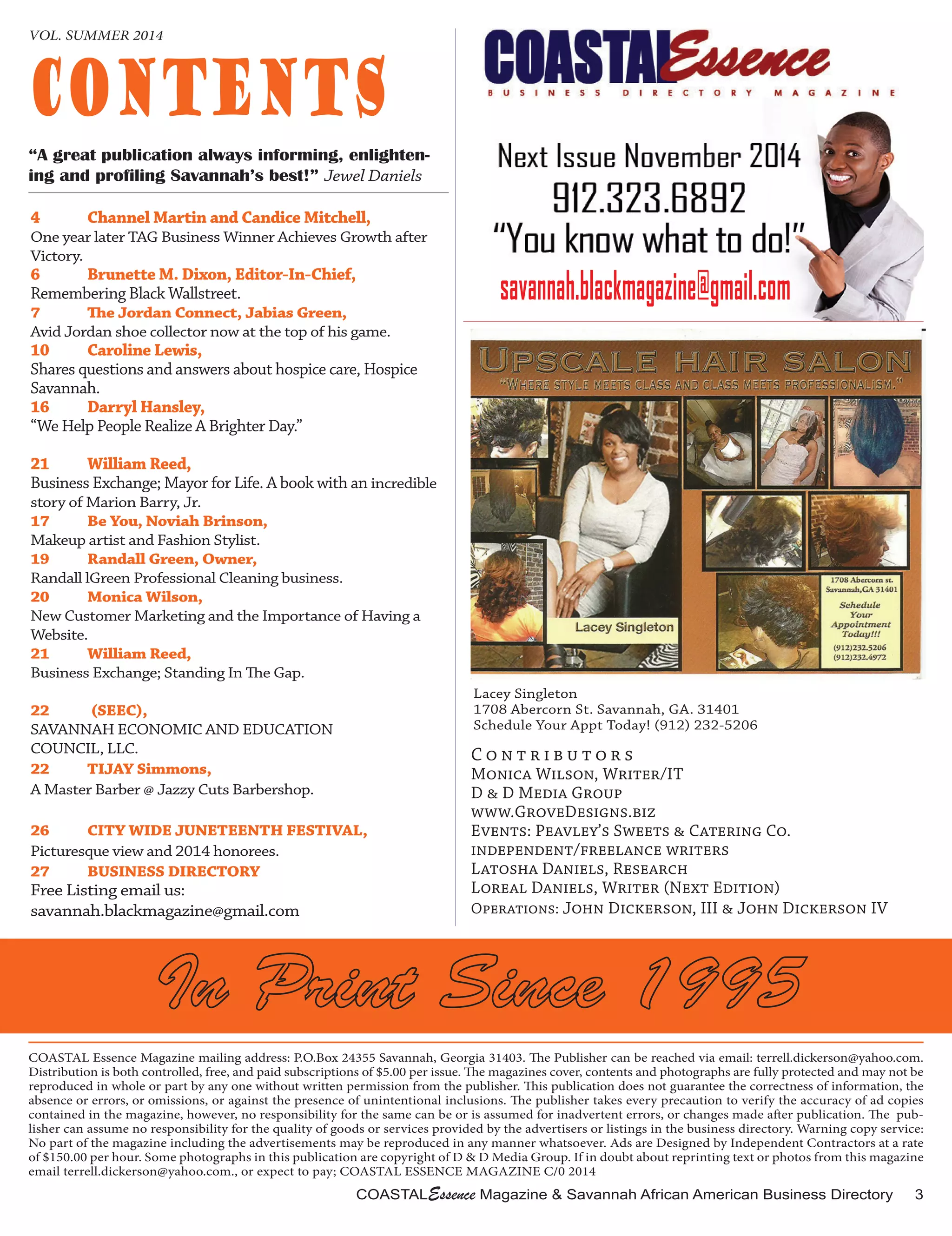 COASTAL ESSENCE MAGAZINE | PDF