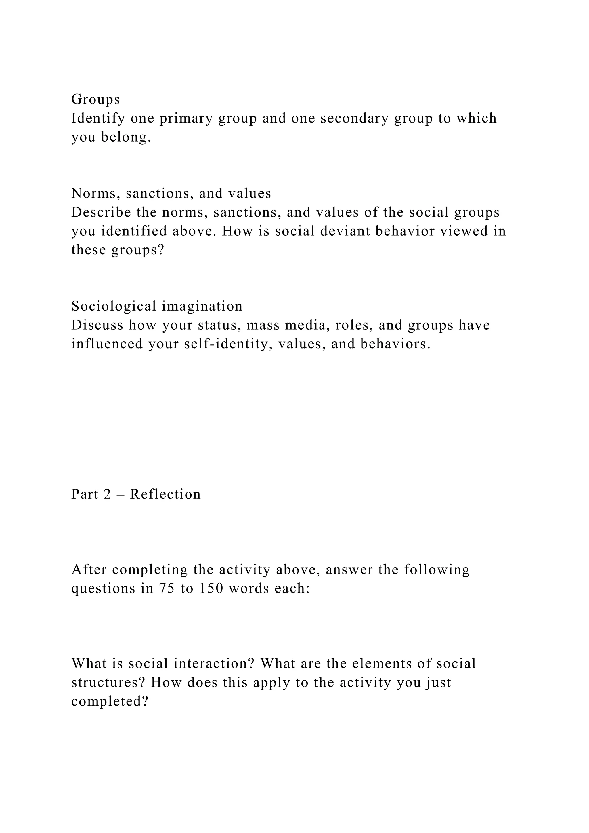 Complete both parts of this worksheet.Part 1 – Social Ro.docx