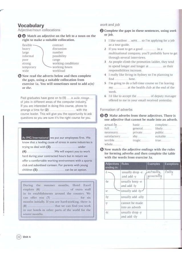 Complete cae workbook_with_answers | PDF