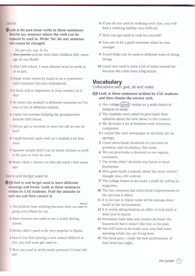 Complete cae workbook_with_answers | PDF