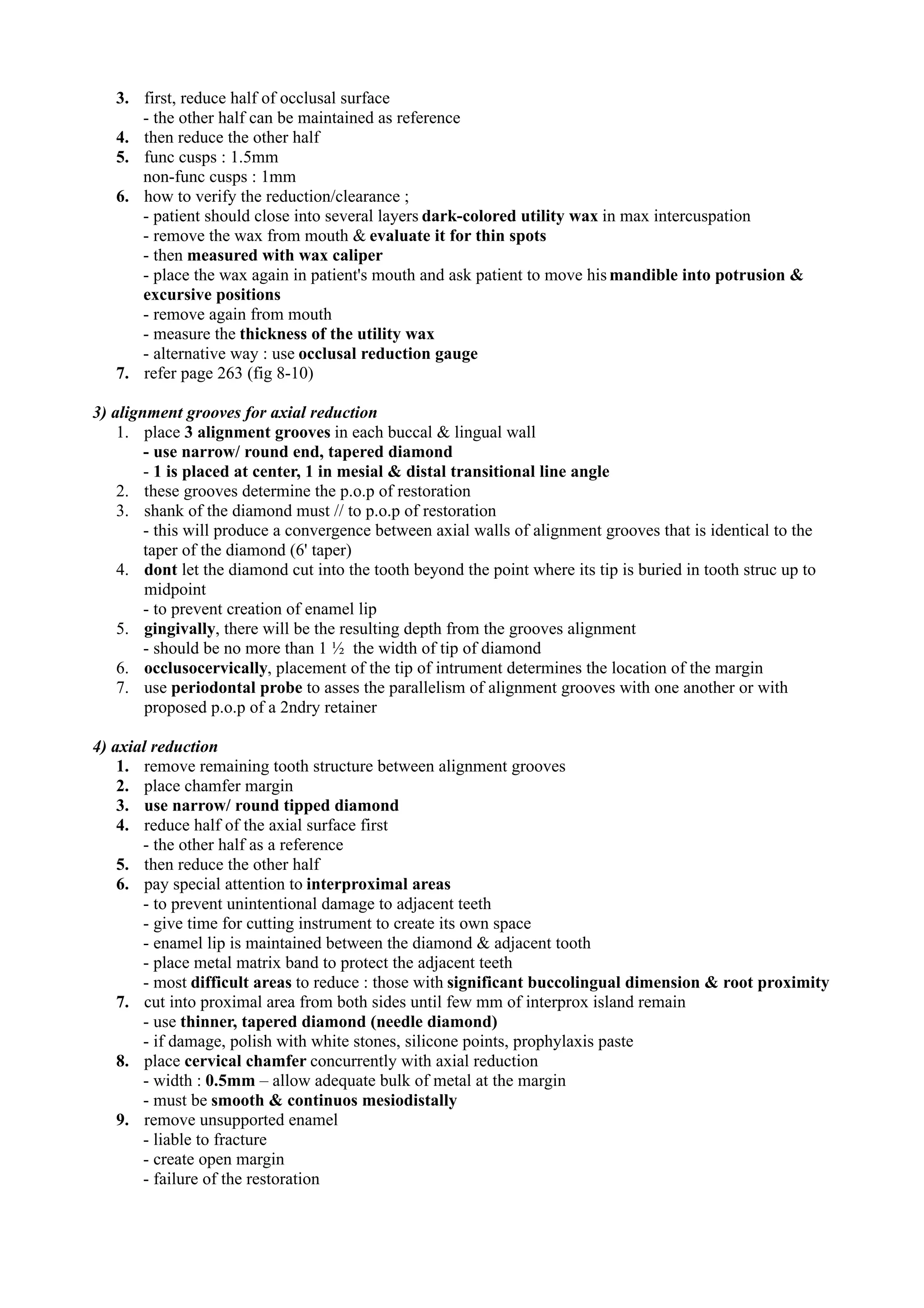 Complete cast crown preparation | PDF