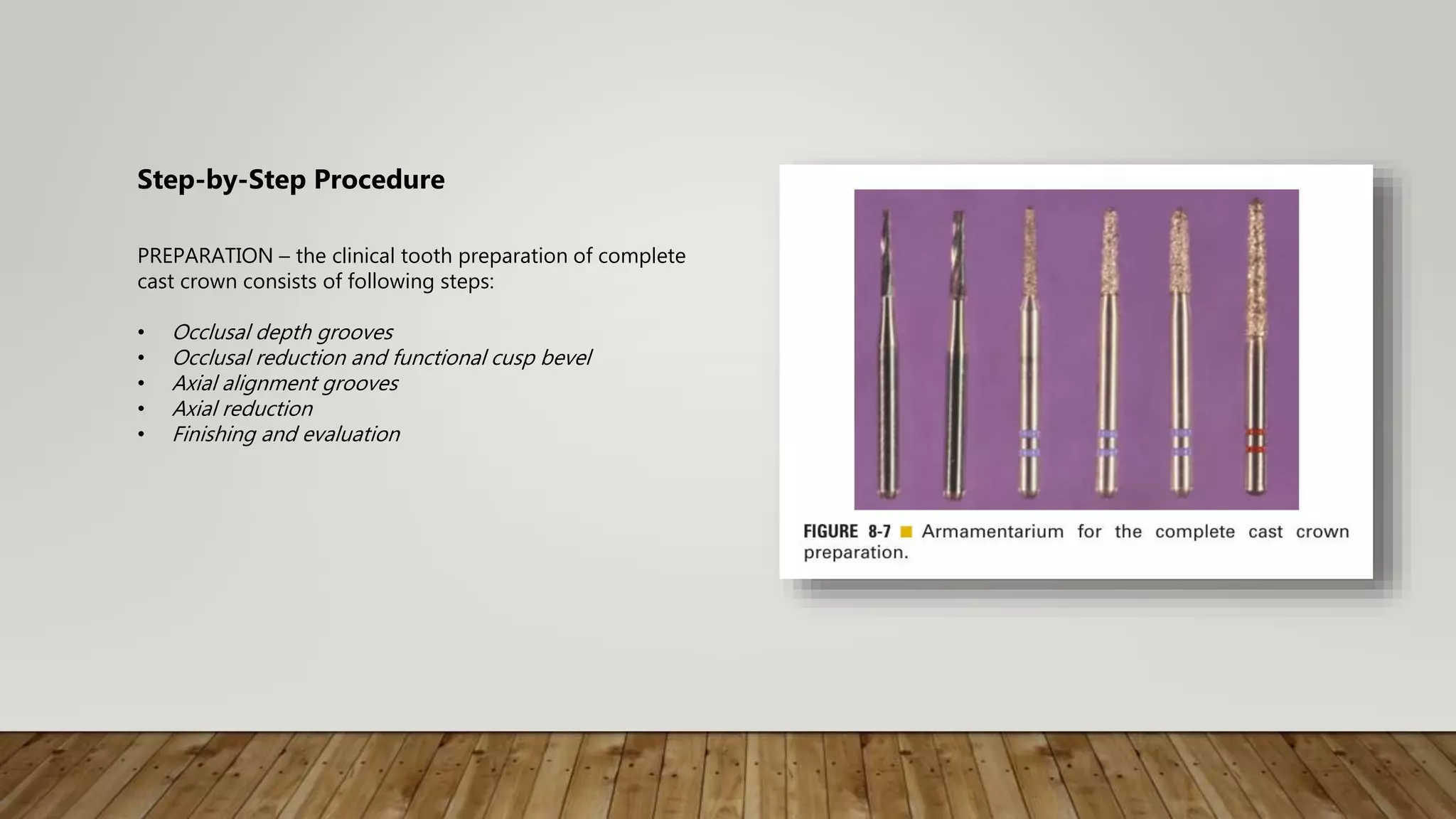 Complete cast crown | PPTX