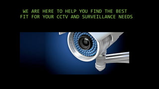 Complete CCTV Systems | PPTX