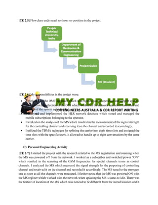 Complete cdr report sample for telecommunication engineers | PDF