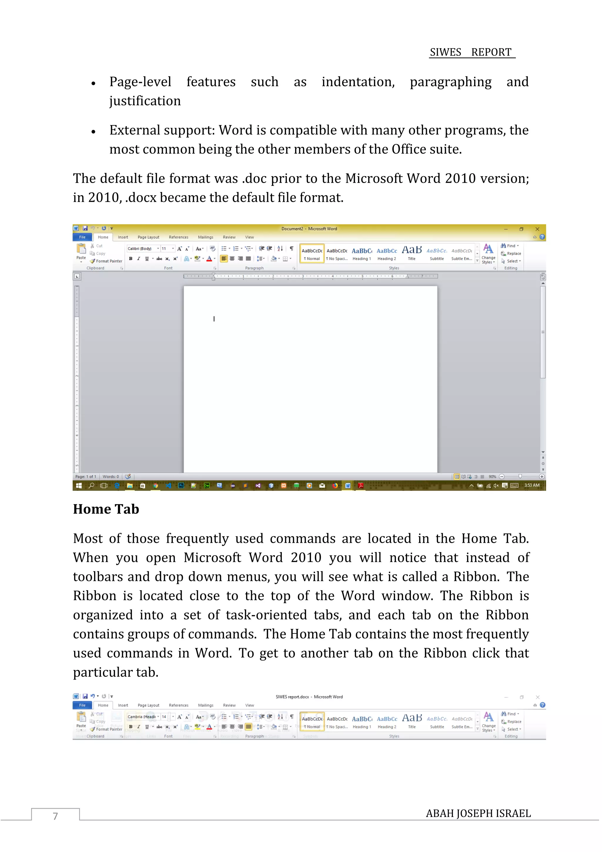 Computer Basics - A SIWES Report. | PDF