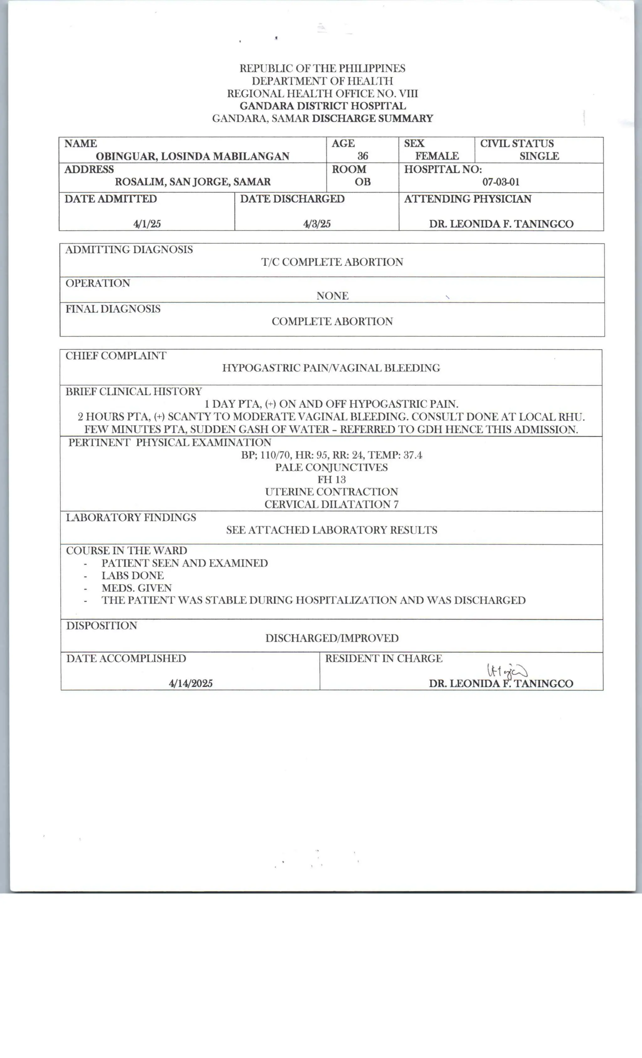 SAMPLE OF CLINAL CHART HOSPITALIZATION.PNG