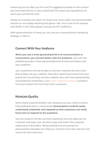 Complete conversational marketing guide | PDF