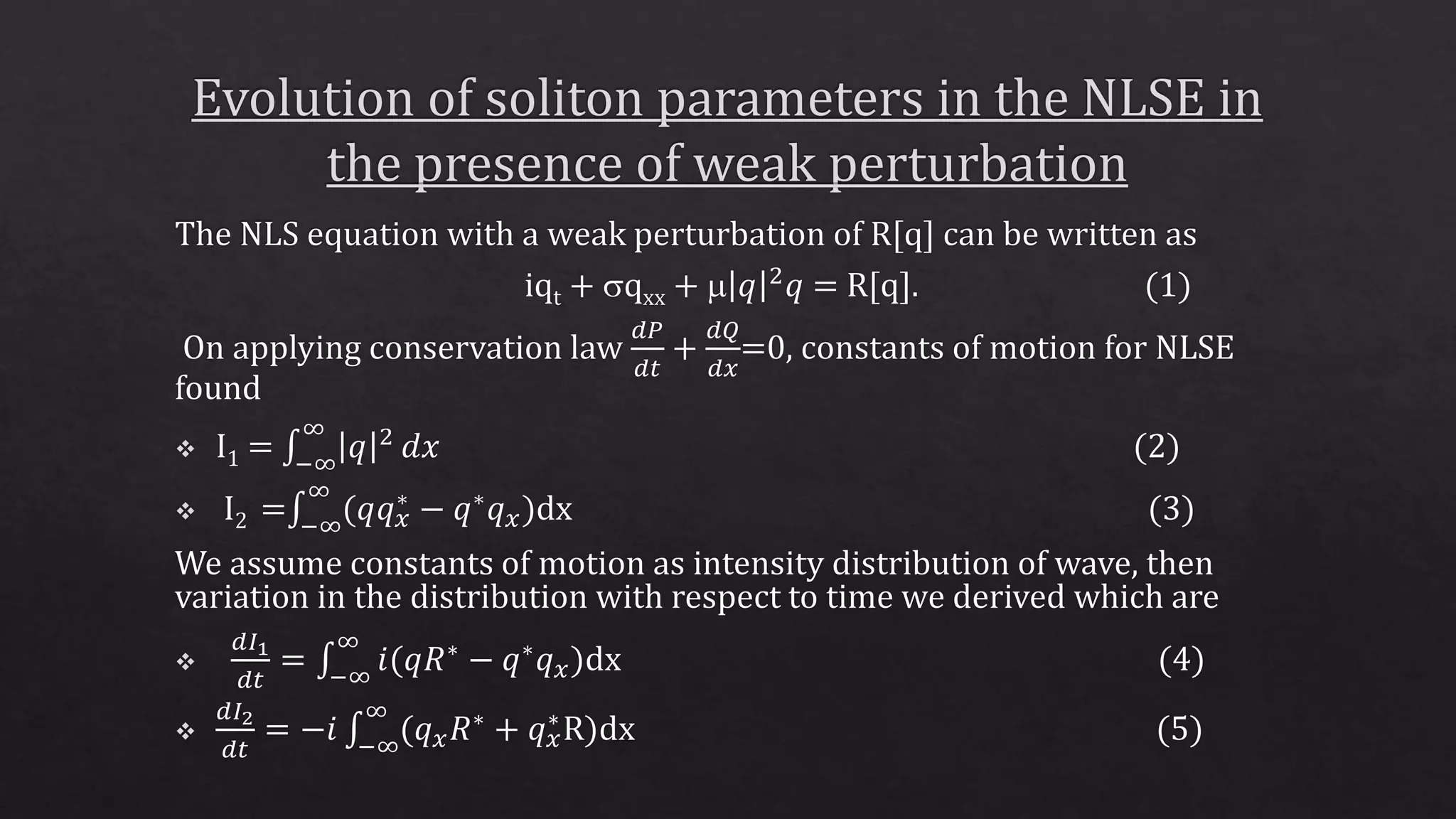 Introduction to Solitons and it's solution in nonlinear Schrodinger ...