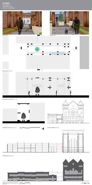 FINAL STUDIO PROJECT BOARD for ARCHITECTURAL FOUNDATIONS III | PDF