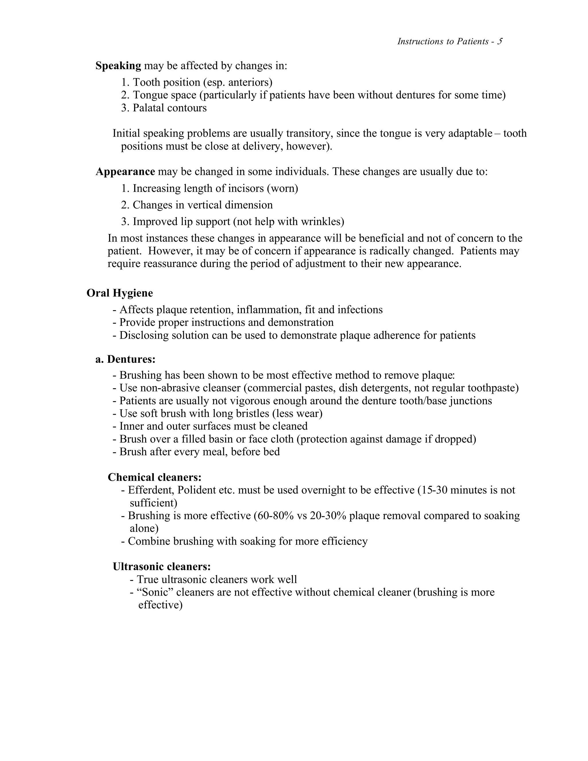Complete denture manual | PDF