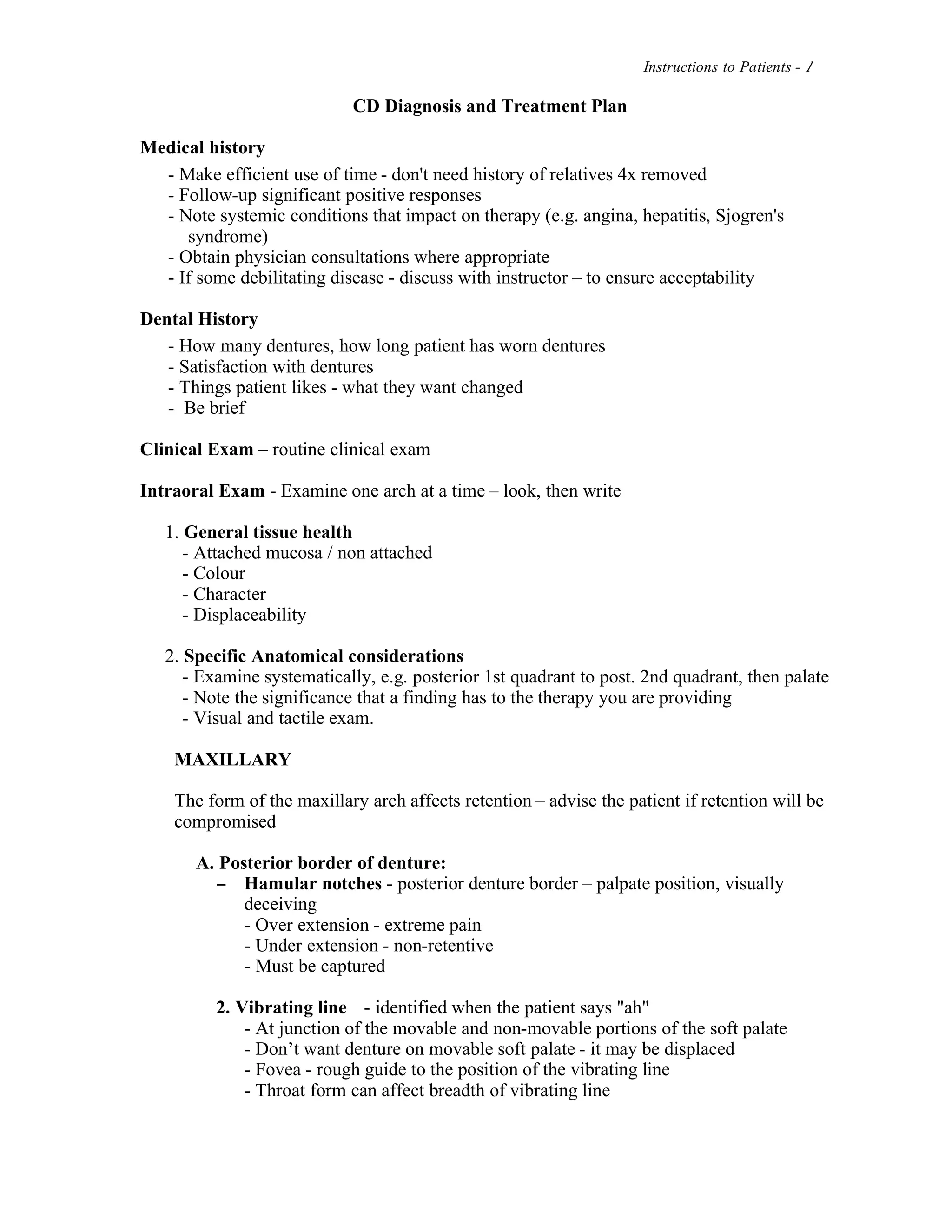 Complete denture manual | PDF