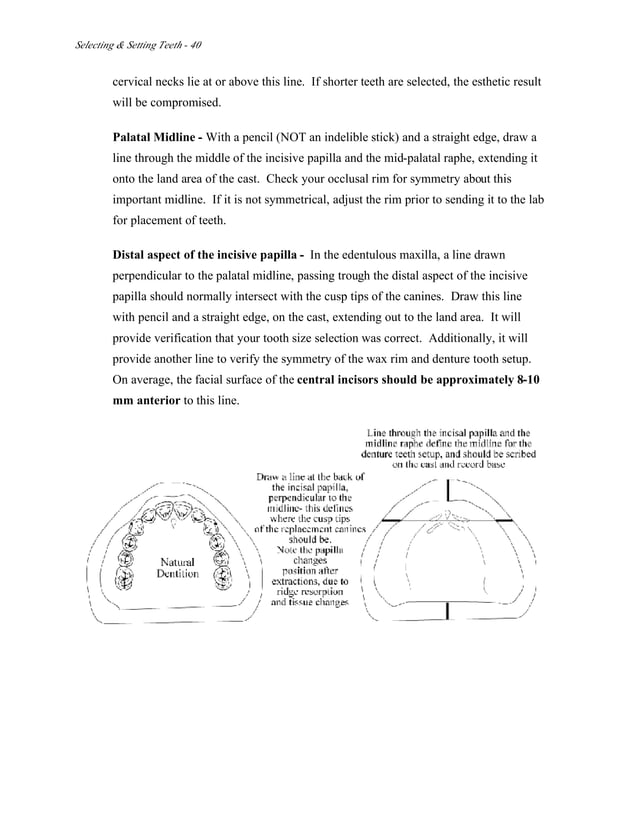 Complete denture manual | PDF