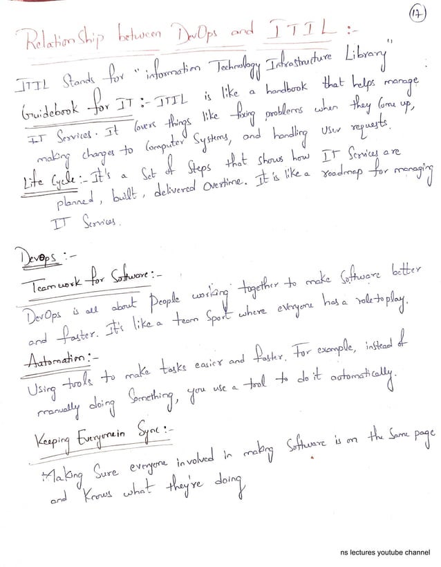 Devops all units document for btech students | PDF