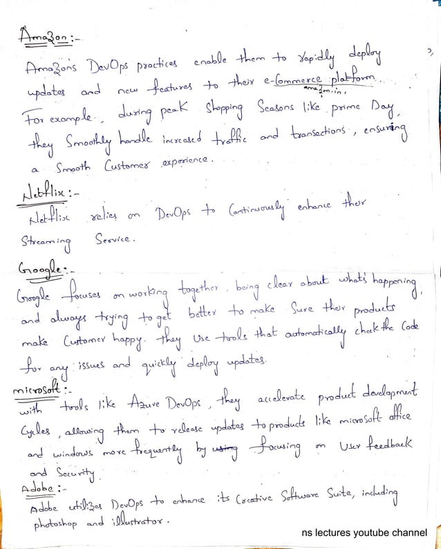 Devops all units document for btech students | PDF