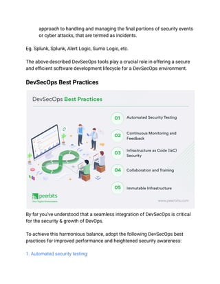 Complete DevSecOps handbook_ Key differences, tools, benefits & best practices.pdf