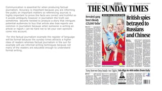 Factual Writing of different media forms | PPTX