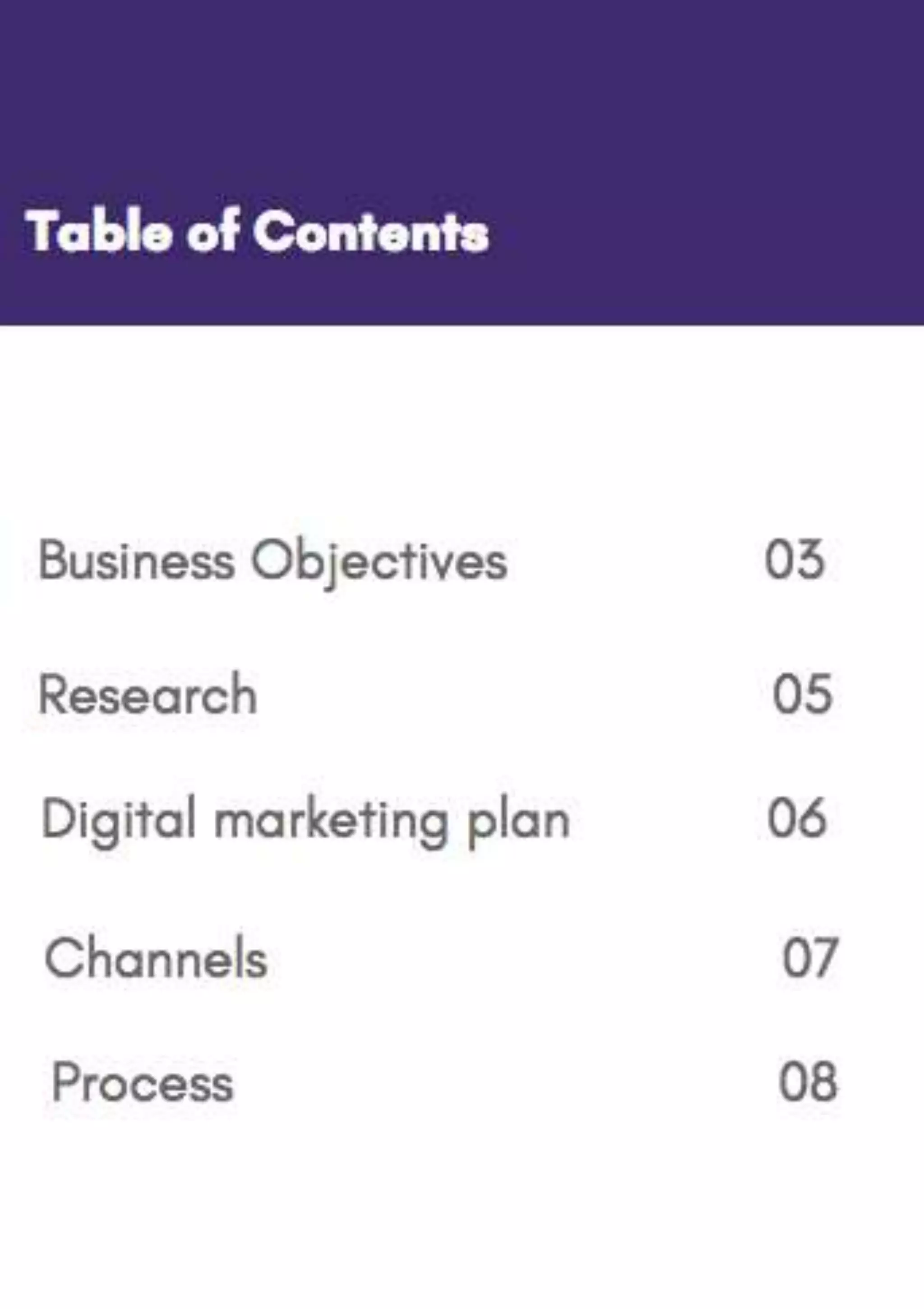 Digital Marketing Plan - A Complete Digital Marketing Strategy Sample | PDF