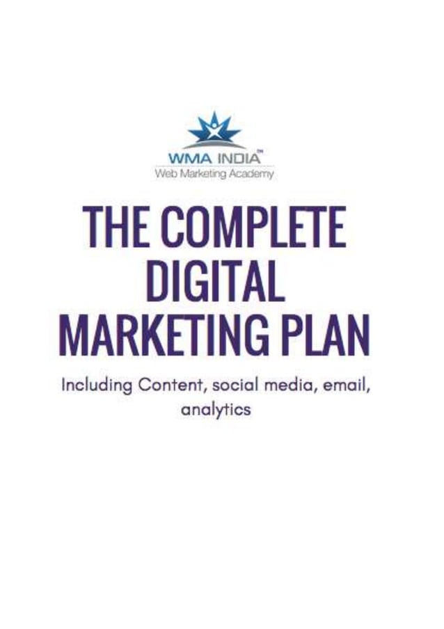 Digital Marketing Plan - A Complete Digital Marketing Strategy Sample | PDF
