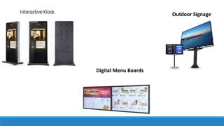 Complete digital signage solutions UAE | PPT
