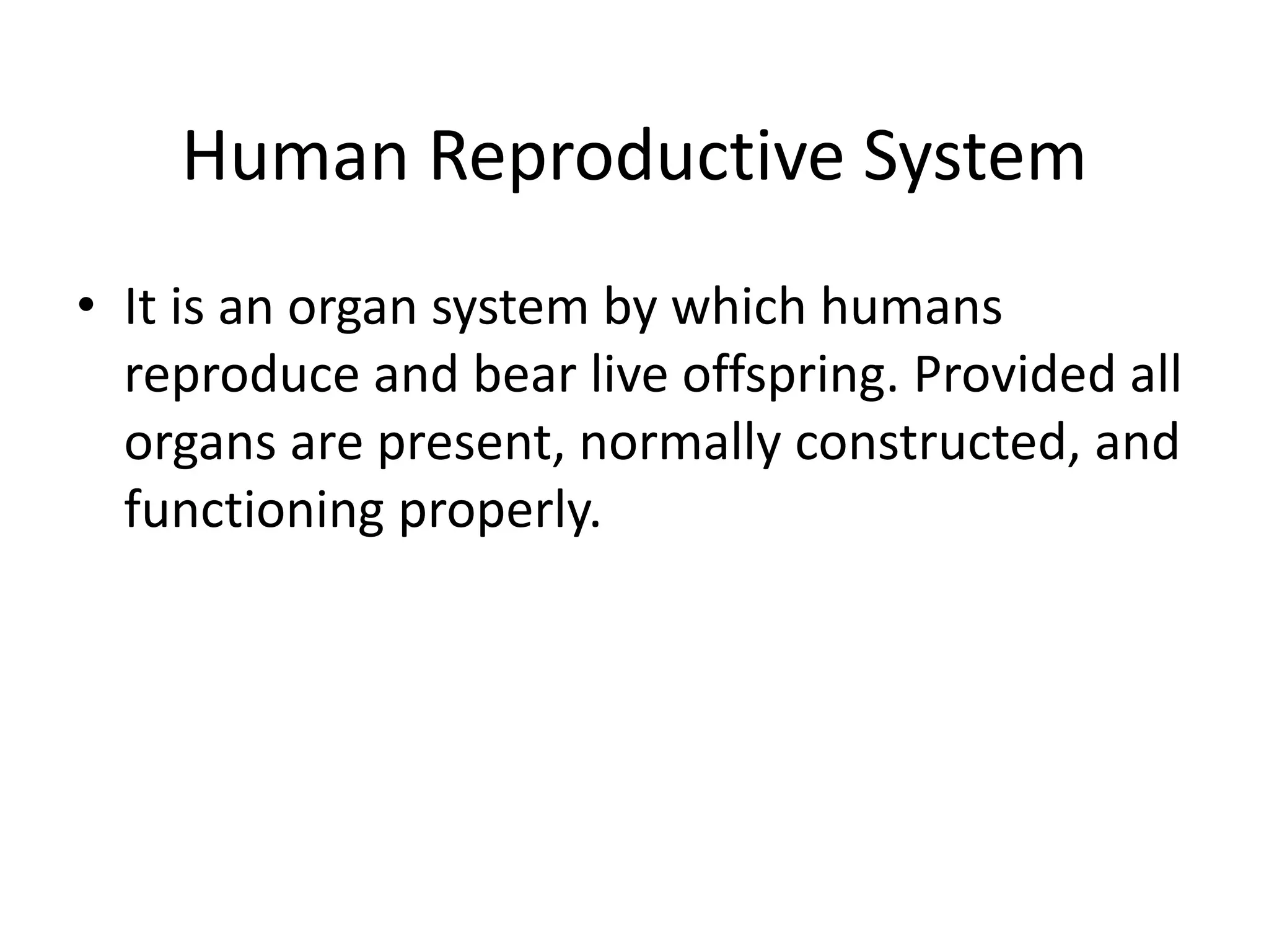 human reproductive system | PPTX | Reproductive Health | Diseases and Conditions